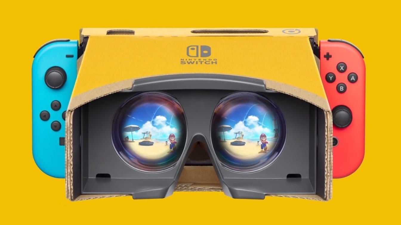 Labo VR Support Coming To Super Mario Odyssey & Breath Of The Wild