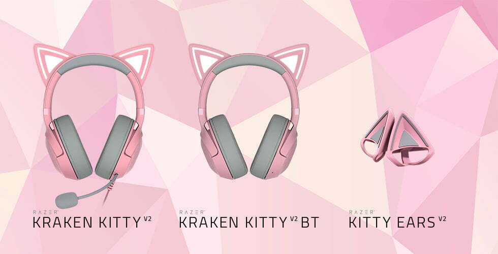 Razer releases new litter of Kraken Kitty Headsets