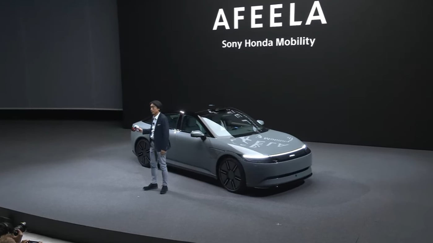 At CES, Sony Showcases The New Sony Honda Mobility 'AFEELA' Car ...