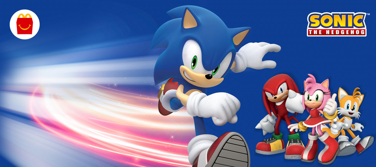 Sonic the Hedgehog Zooms into McDonald's Happy Meals for a Limited Time ...